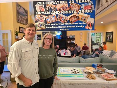 Macedonia Baptist family shows pastor love on 20th anniversary ...