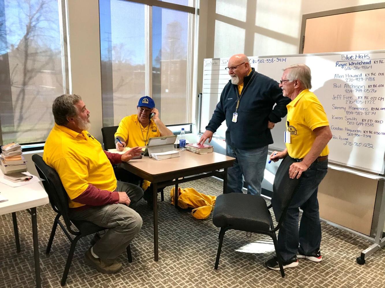 Kentucky Disaster Relief workers assess damage, prepare to work ...
