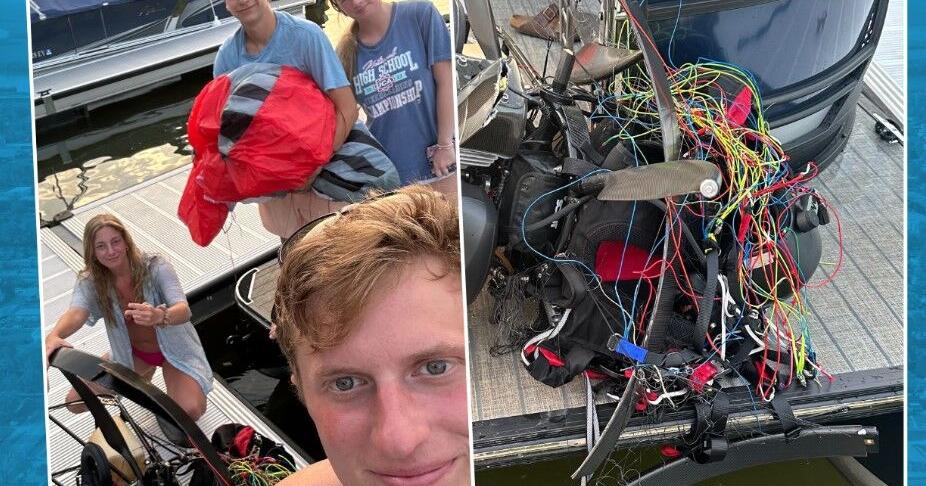 Several locals help rescue powered paraglider pilot after near-fatal ...