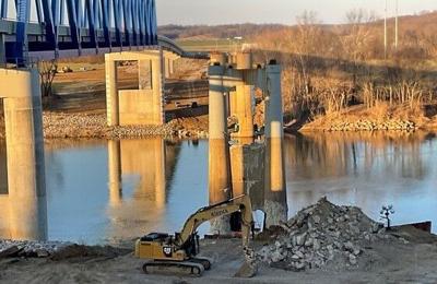 Final demolition explosions at Old U.S. 60 Cumberland bridge scheduled ...