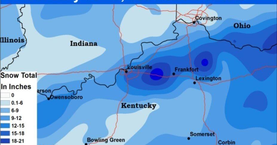 Recalling 1994 snowstorm that blitzed Kentucky | State | kentuckytoday.com