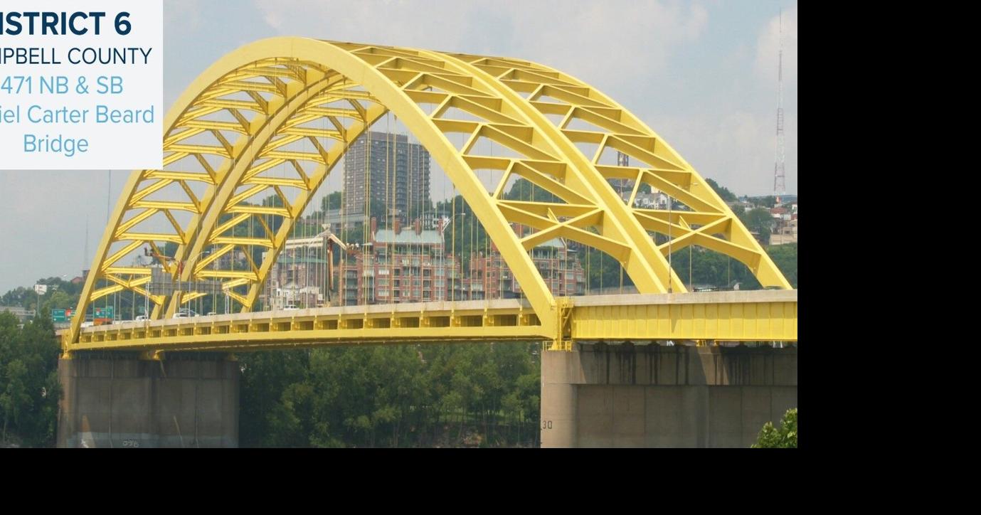 Daniel Carter Beard Bridge in northern Ky. will reopen Sunday | News ...