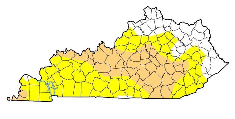 Majority of Kentucky rates ‘abnormally dry’ on drought monitor | News ...