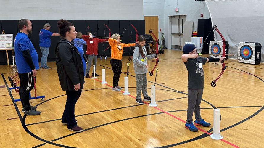 On target: Rineyville Baptist combining archery and Bible study ...