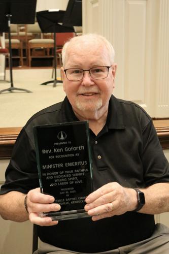 Goforth celebrated for 48 years of ministry at Scottsville Baptist ...