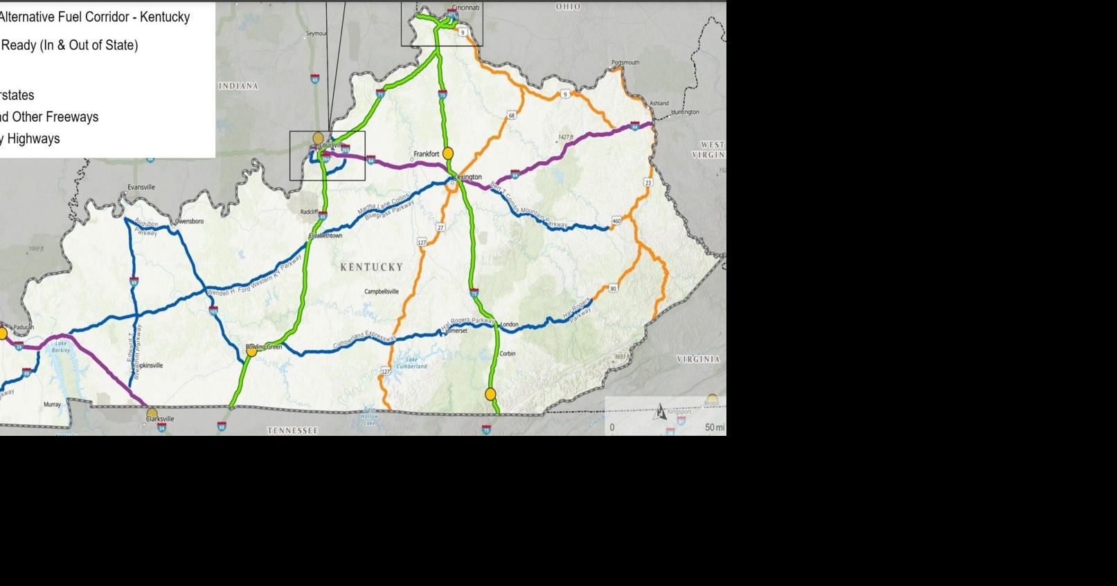 Kentucky’s EV charging station network being discussed | News ...