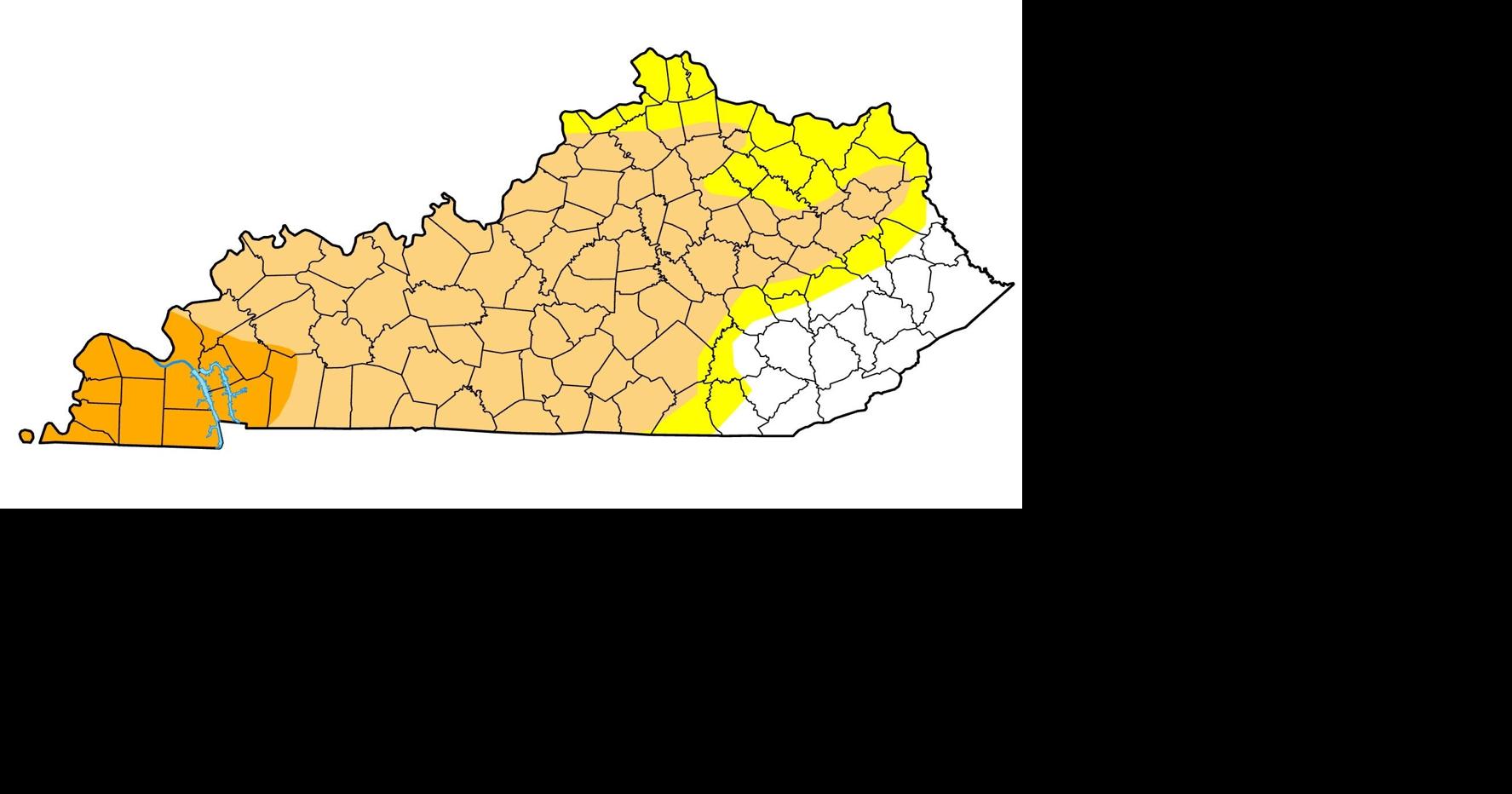 Most of Kentucky in moderate drought | News | kentuckytoday.com