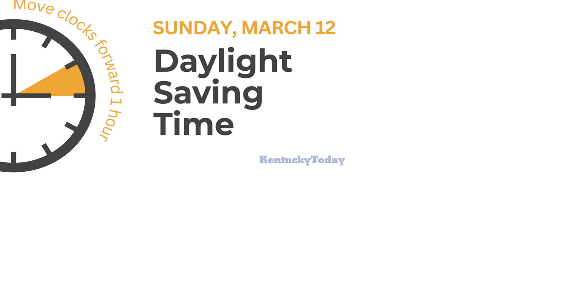 Spring forward 1 hour - 1 | | kentuckytoday.com