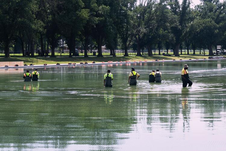 Former Olympian indicted on felony charge over alleged Reflecting Pool ...