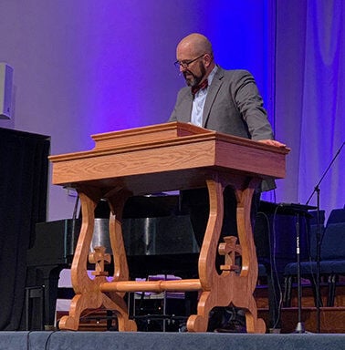 Spurgeon replica pulpit extra meaningful for Ky. Baptist pastor ...