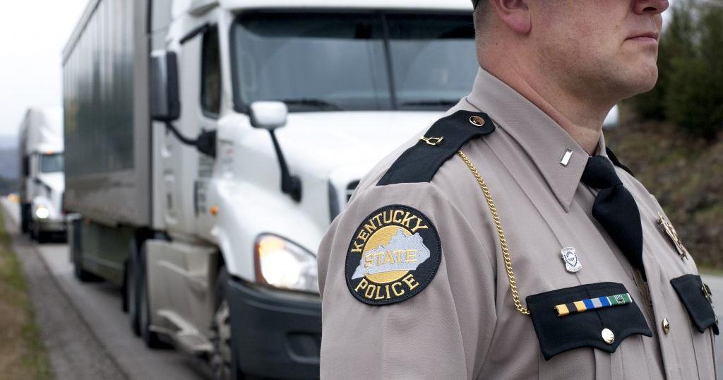 KSP checking brakes on large trucks and buses | News | kentuckytoday.com