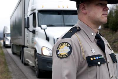 KSP checking brakes on large trucks and buses | News | kentuckytoday.com