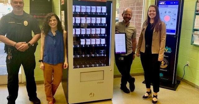 Narcan vending machine installed at Louisville Metro Department of ...