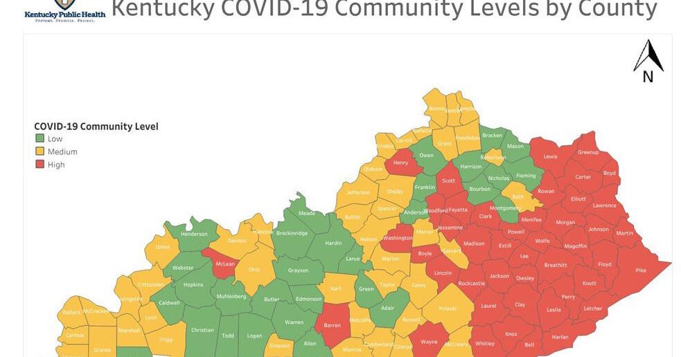 COVID-19 map shows more counties with low community level | News ...