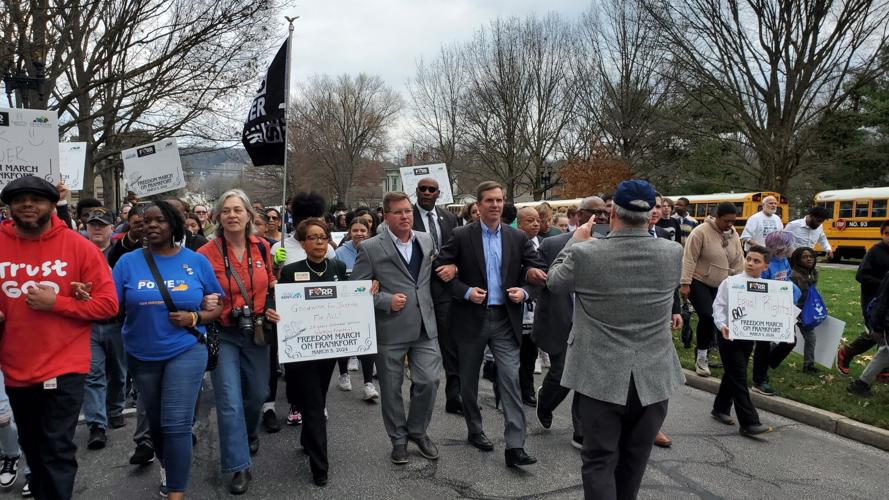 Hundreds commemorate 60th anniversary of MLK’s March on Frankfort ...