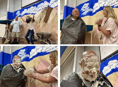Pastor takes pie in face for missions at VBS | Baptist-life ...