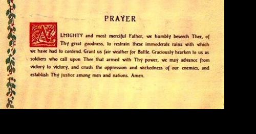 general patton's prayer