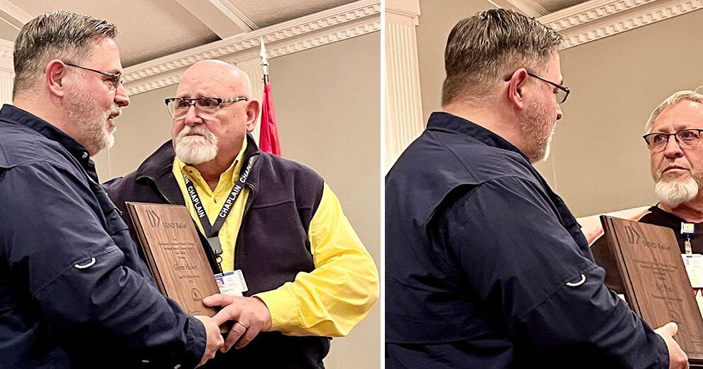 Free, Hickey praise others upon receiving Disaster Relief recognition ...