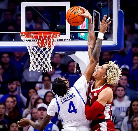 Surging Arkansas bullies its way to third straight win over Kentucky ...