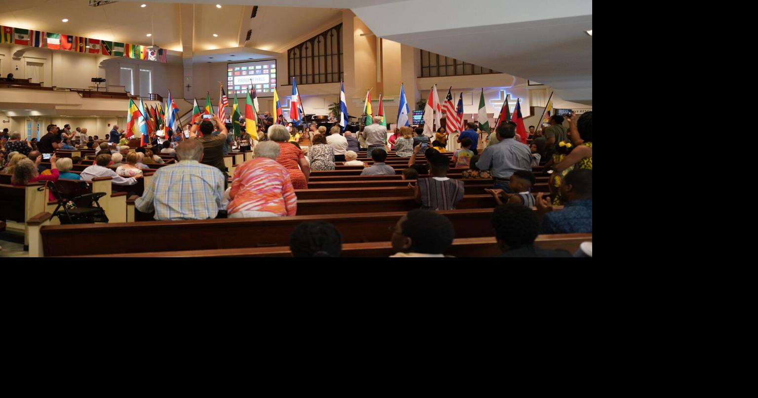 Parade of Flags at First Baptist Duluth shows Acts 17 in action, pastor ...