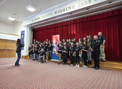 Pt. Higgins sixth graders complete D.A.R.E. program | Education ...