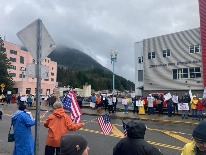 Peaceful rally in Ketchikan part of national ‘No Kings' events | Local ...