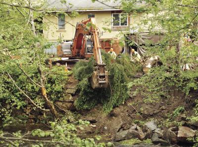 Rain damages wall, floods site | Local News | ketchikandailynews.com