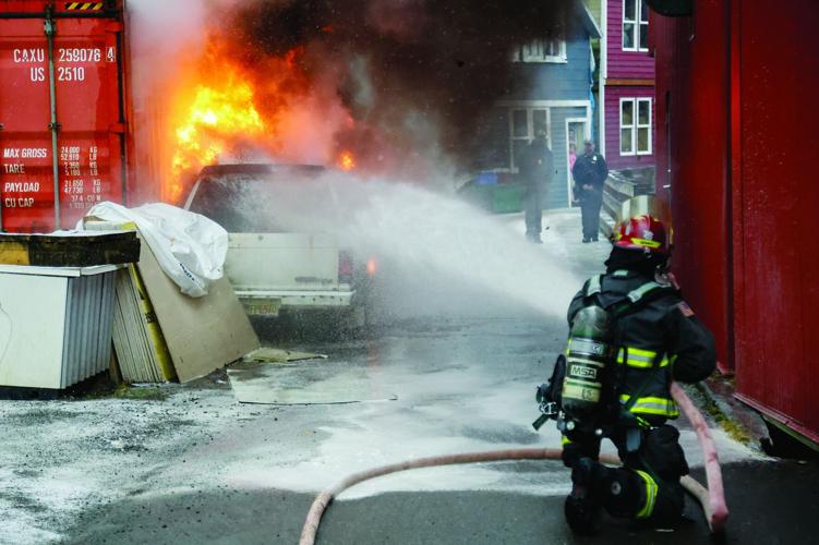 Firefighters investigate vehicle fire | Local News | ketchikandailynews.com