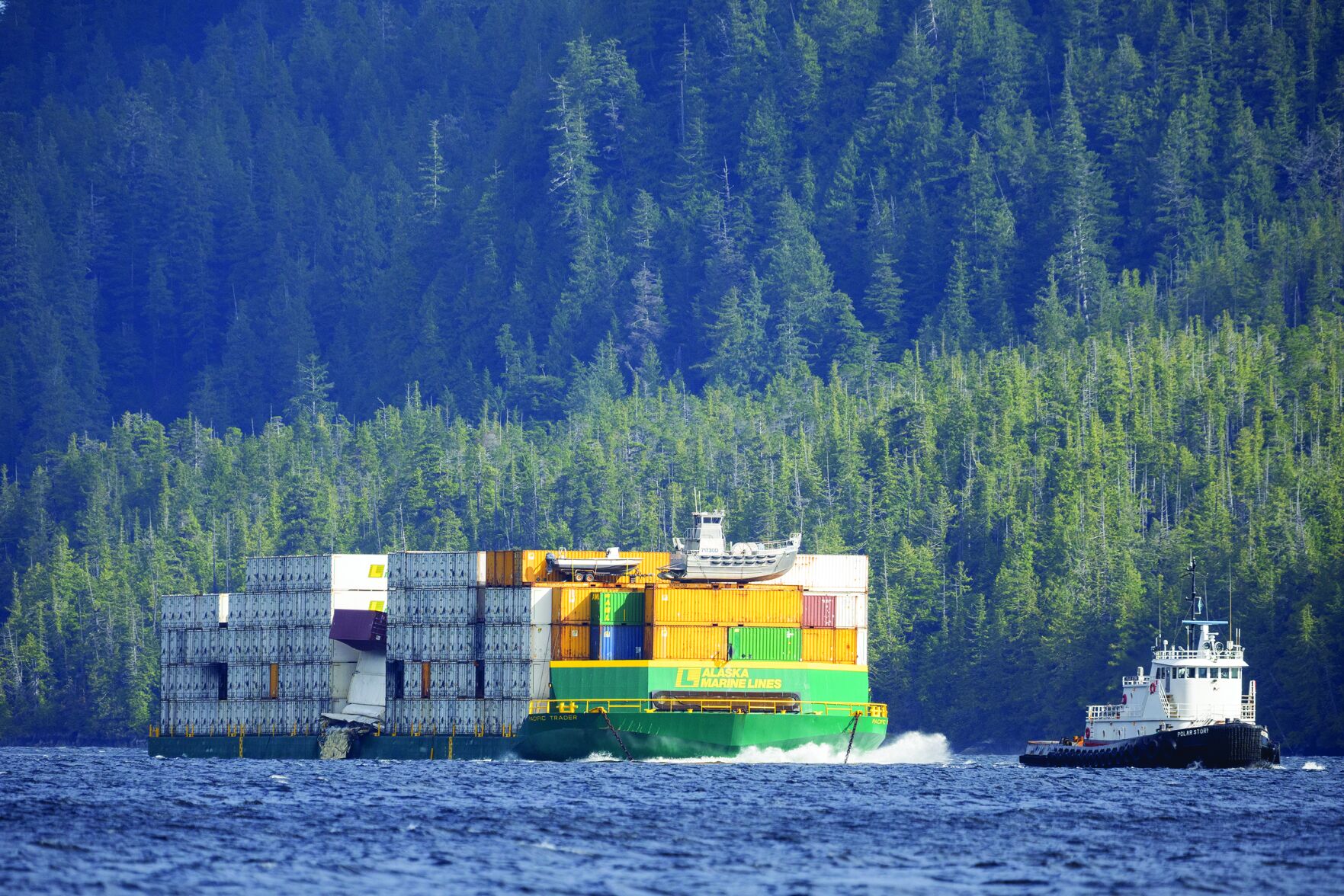 AML deals with precarious load | Local News | ketchikandailynews.com