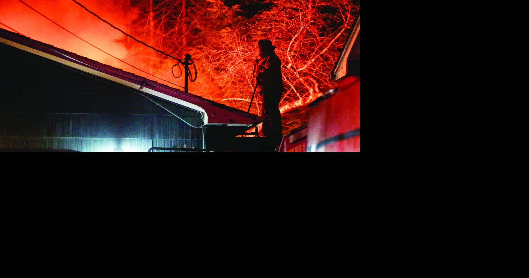 Fire crews respond to Hawkins Ave. shed-workshop fire | Local News ...