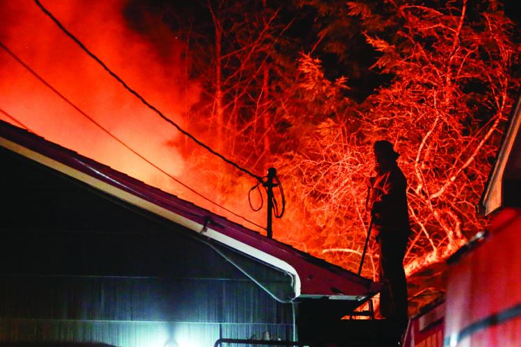 Fire crews respond to Hawkins Ave. shed-workshop fire | Local News ...