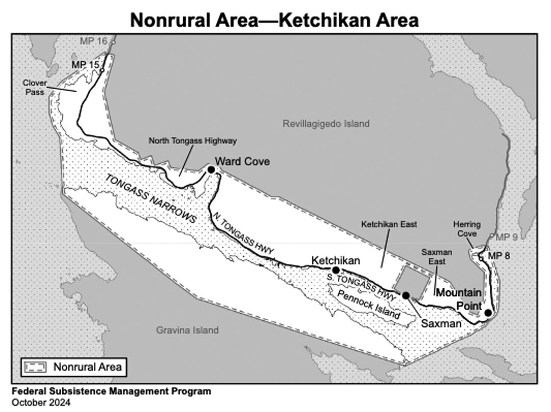 Subsistence Board to determine Ketchikan residents’ rural status and ...