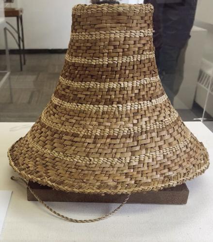 Kristall Bullock's cedar hat, beaded moccasins earn awards at ...