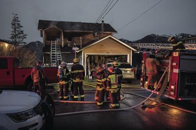 FIREFIGHTERS respond to Denali Ave. house fire | Local News ...