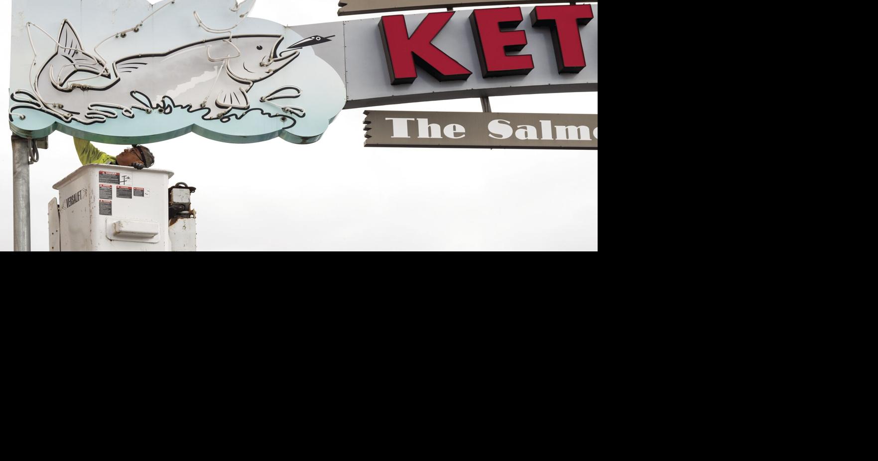 New neon for the Welcome Arch | Photos | ketchikandailynews.com