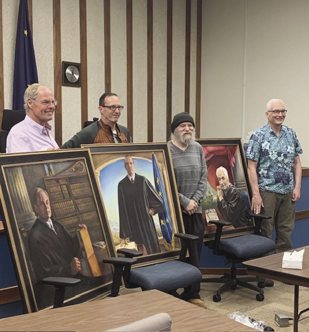 Dave Rubin paints portraits of retired judges | Scene ...