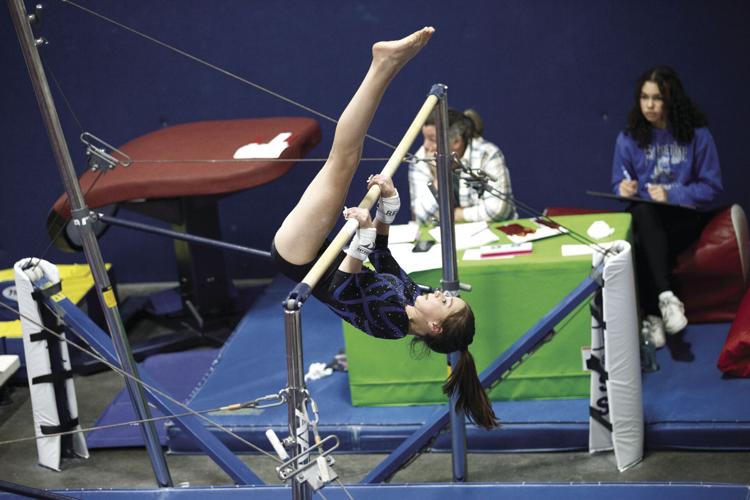 New, veteran gymnasts excel in season's first meet | Sports ...