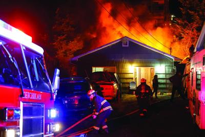 Fire crews respond to Hawkins Ave. shed-workshop fire | Local News ...