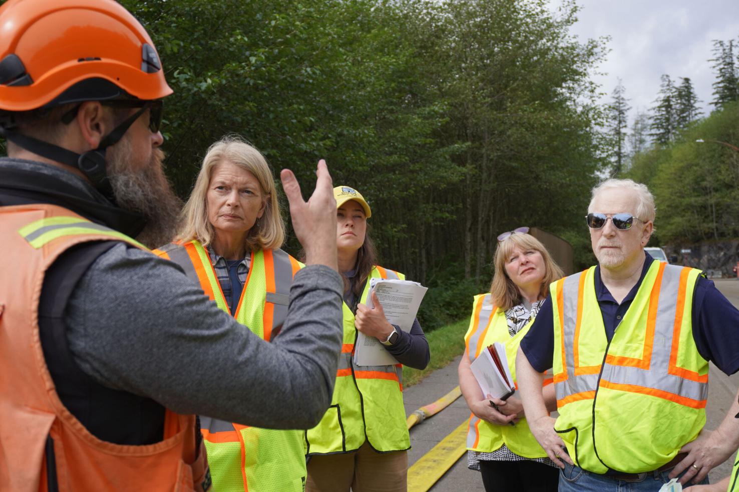 Sen. Murkowski gets updates on landslide response during Ketchikan ...