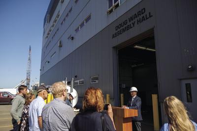Ketchikan Shipyard assembly hall named in honor of Doug Ward | Local ...