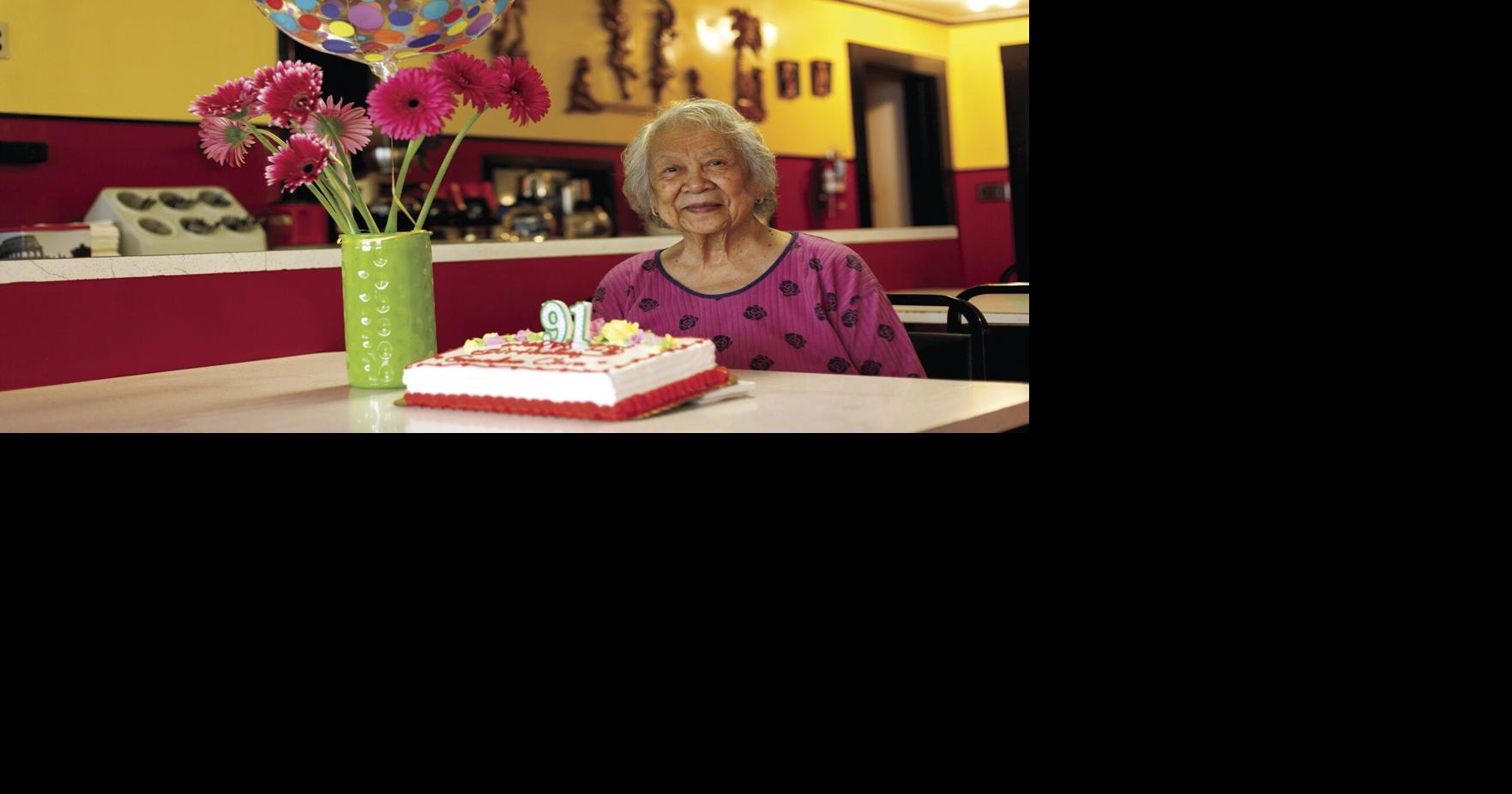Diaz Cafe celebrates Clara Diaz's 91st birthday as cafe reopens ...