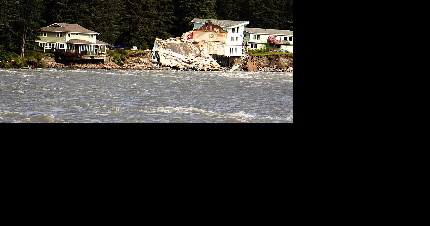 Alaska Flooding - housing collapse | Photos | ketchikandailynews.com