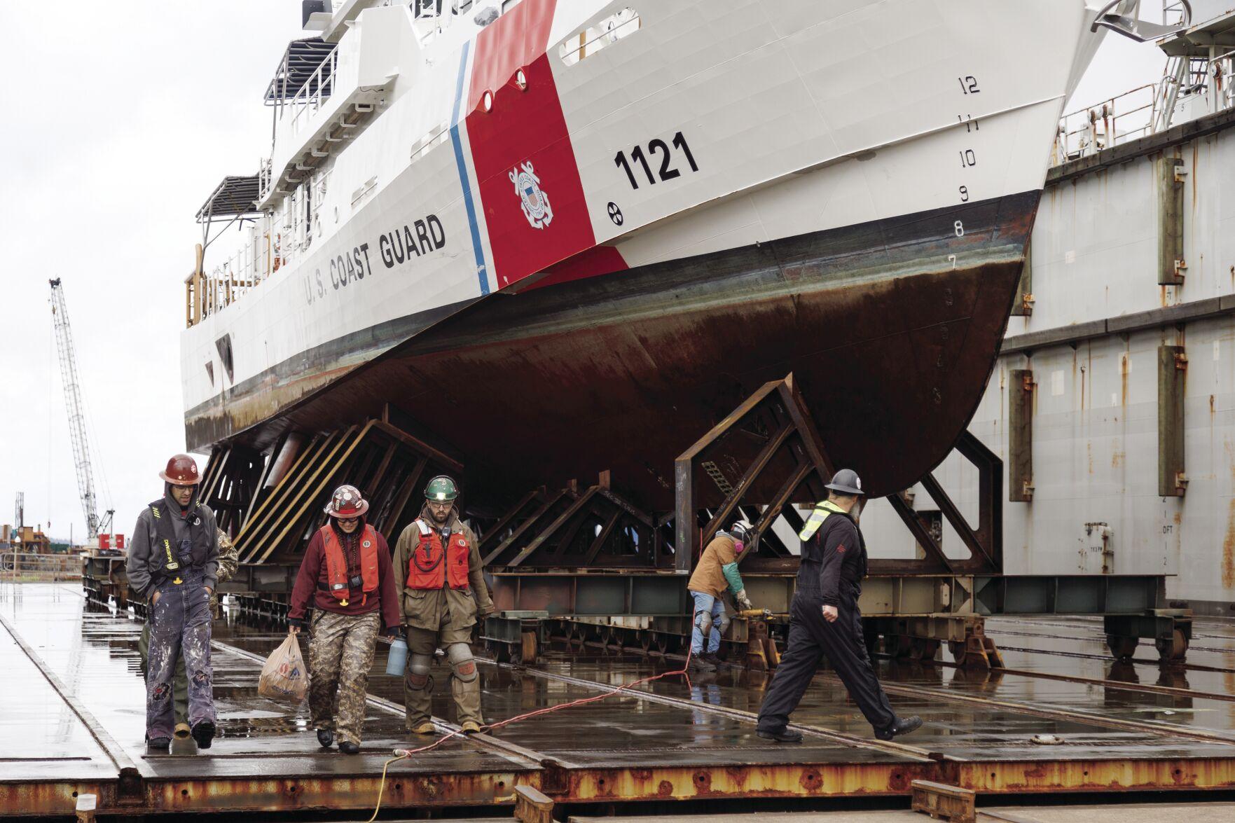 Vigor Alaska starts Coast Guard cutter maintenance project at KTN ...