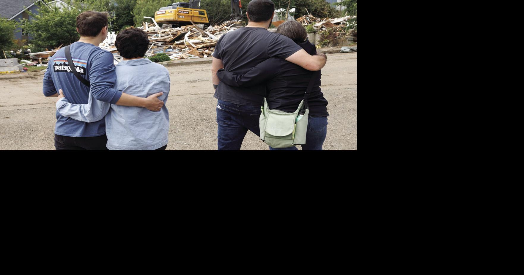 One month after: Following fatal slide, survivors taking life "one day ...