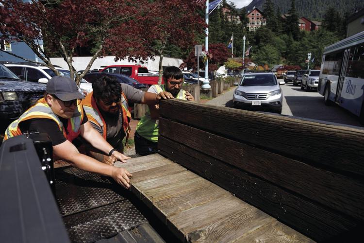 Borough removes Dock Street benches at city request | Local News ...