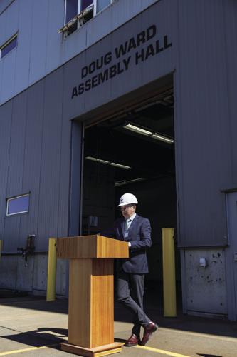 Ketchikan Shipyard assembly hall named in honor of Doug Ward | Local ...