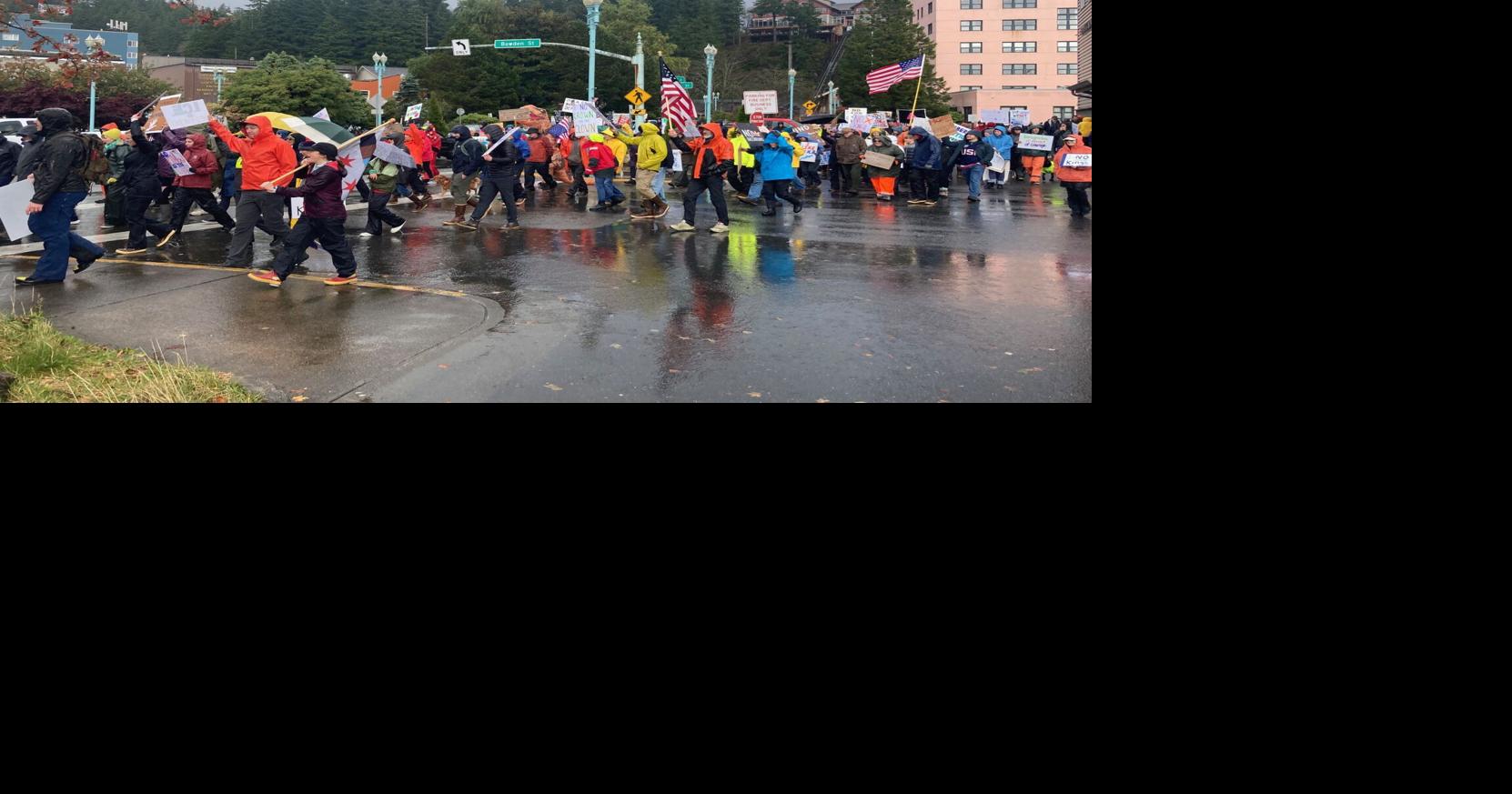 Peaceful rally in Ketchikan part of national ‘No Kings' events | Local ...