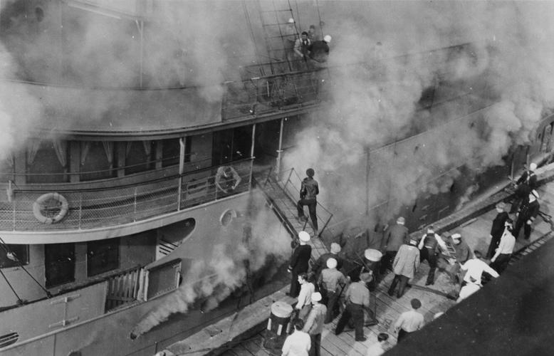 Steamship Prince George burned in 1945 while at Ketchikan dock | Local ...