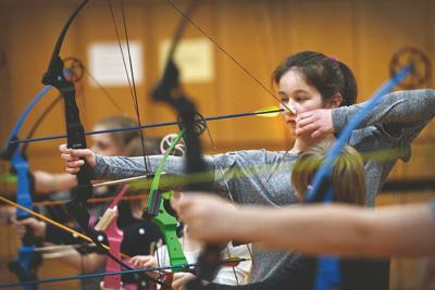 Pt. Higgins students learning archery basics | Education ...
