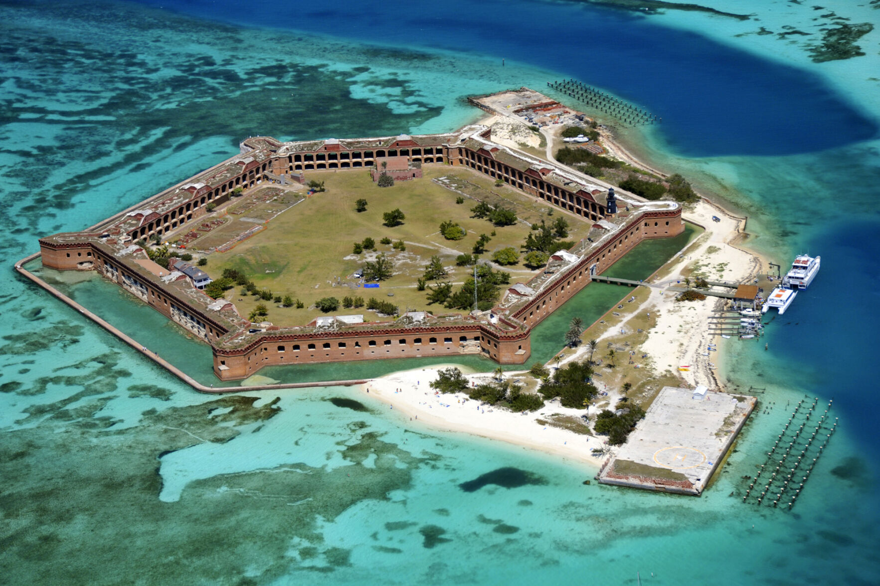 Fort Jefferson suffers significant damages from Ian | Local News ...